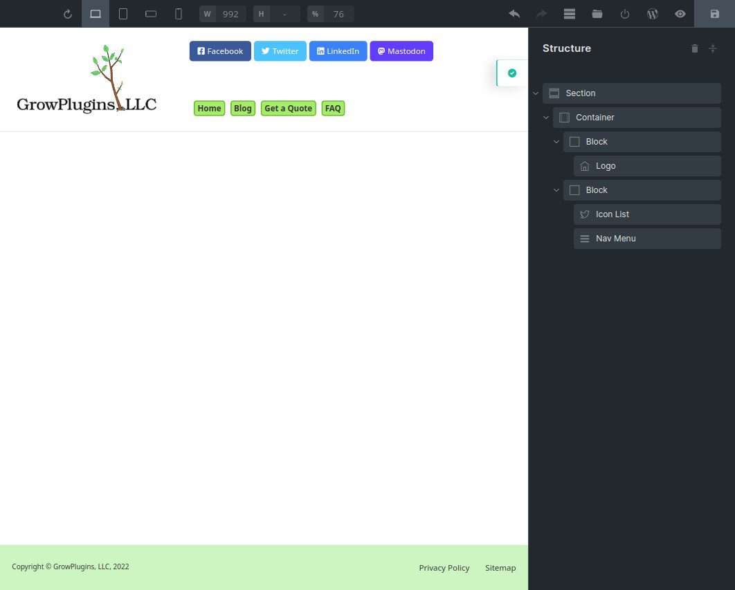 How to Create a Header and Footer in Bricks Builder in 6 Easy Steps ...