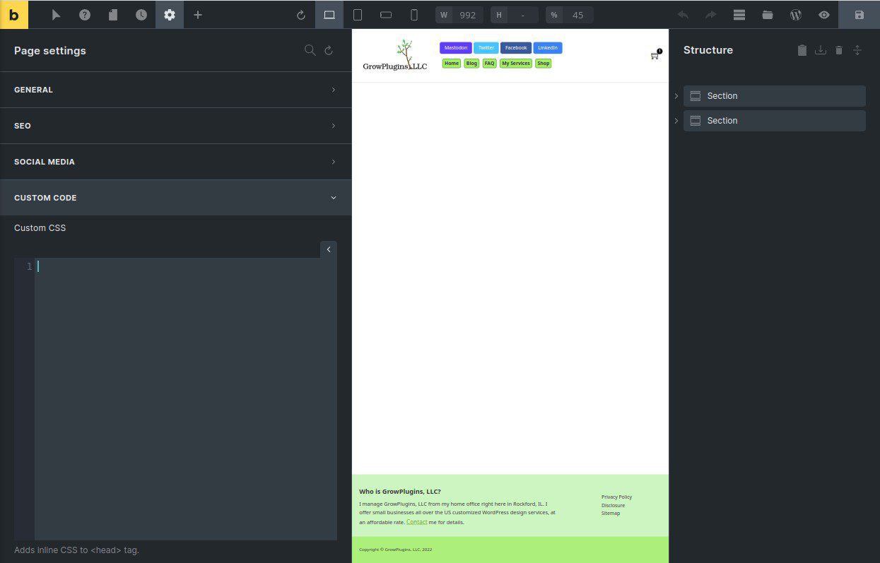 3 Ways to Style a Gutenberg Page in Bricks Builder with CSS ...